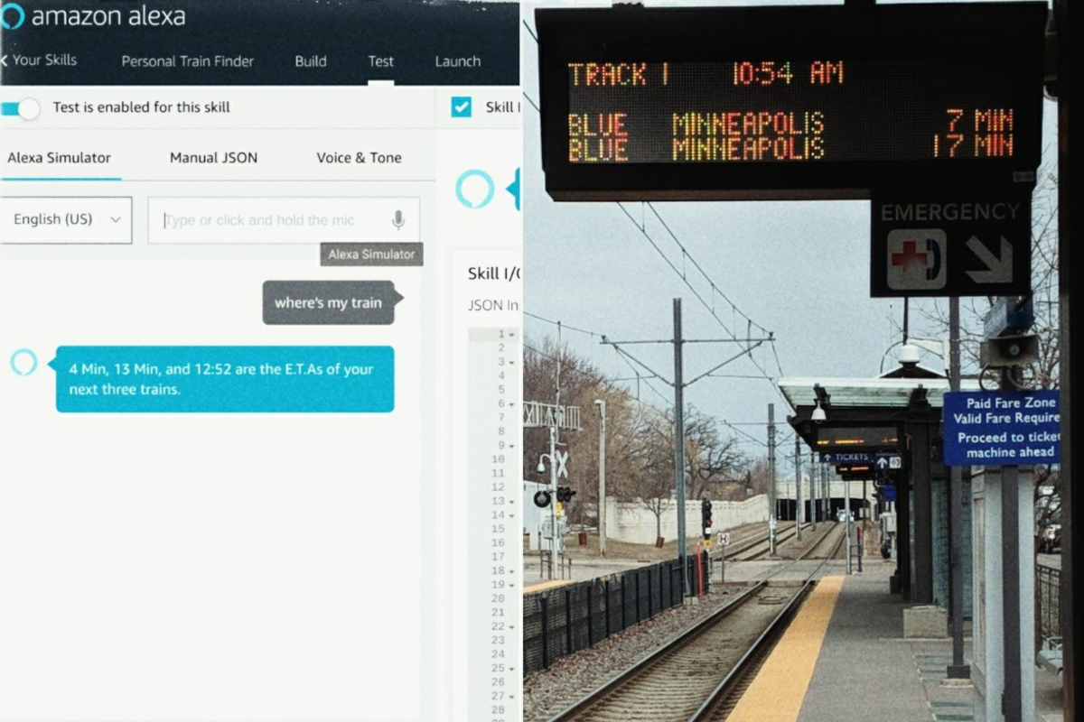 Train Finding Alexa Skill