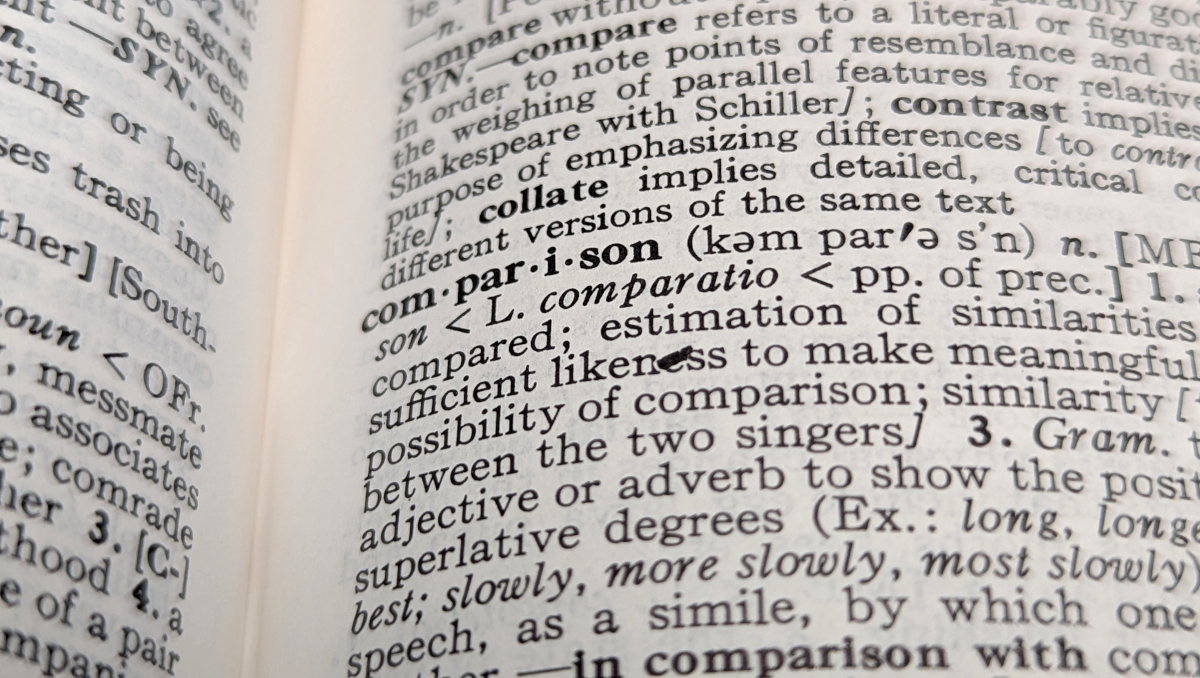 Words Like and Unlike Other Words